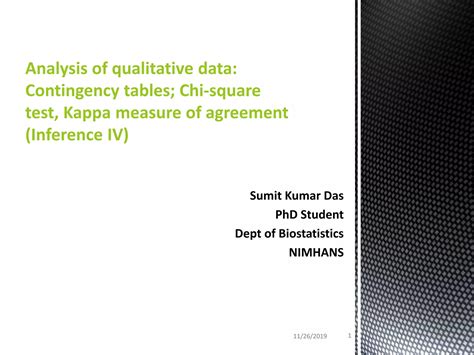 Categorical Data Analysis Pdf Science