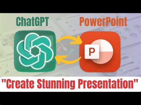 How To Create Stunning Powerpoint Presentations With Chatgpt Franks World Of Data Science And Ai