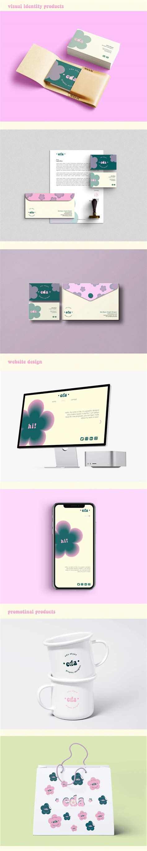Personal Visual Identity Booklet On Behance