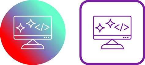 Unique Clean Code Icon Design Vector Art At Vecteezy