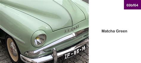 Matcha Green Color Code 69bf64 Ceramic Glazed