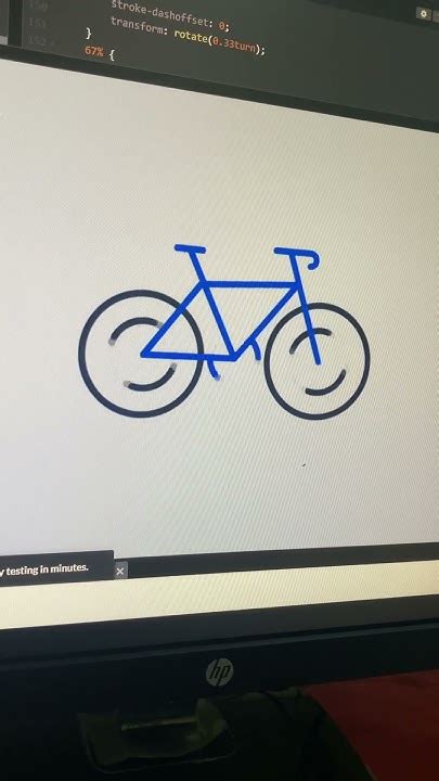 Bicycle Preloader Html Css Animation Shorts Youtube