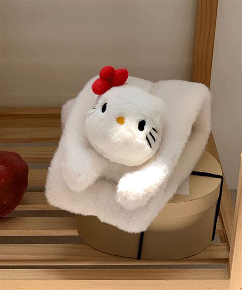 [1 1할인 당일출고 겨울신상]키티 목도리 도톰 무지 머플러 에이블리