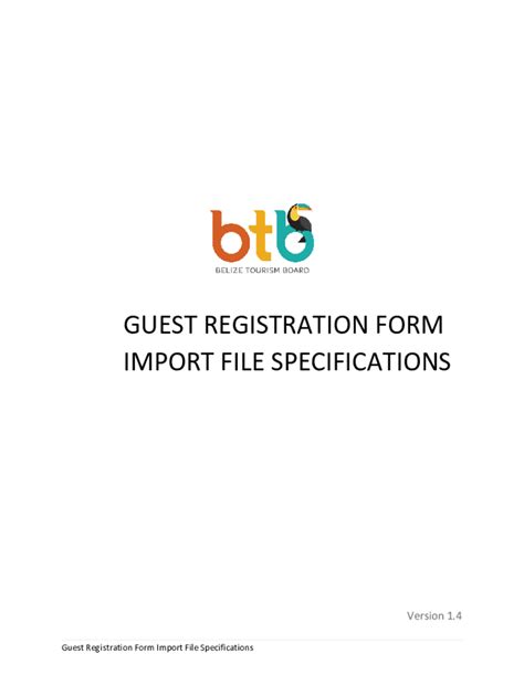 Fillable Online Import File Specifications Fax Email Print Pdffiller