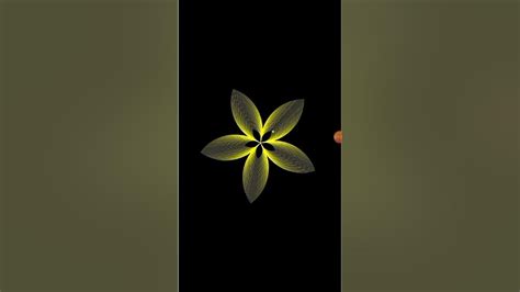 Flower 🌼 Using Python Coding Python Shorts Youtubeshorts