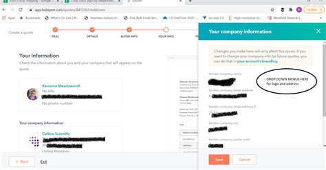hubspot community customize quote template appearance hubspot community