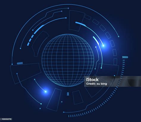 인터넷 및 빅 데이터 기술 배경 인공 지능 및 가상 기술 데이터 및 정보 인터넷 첨단 기술 세계화 국제화 0명에 대한 스톡 벡터 아트 및 기타 이미지 Istock