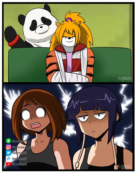 Uraraka Kyoka Jiro Y Oc Commission By Floonasif On Deviantart