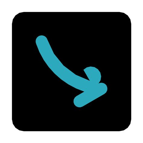 Curve Arrow Right Square 2 Vector SVG Icon SVG Repo