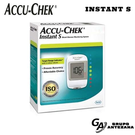Glucometro Accu Chek Instant S Grupo Antezana