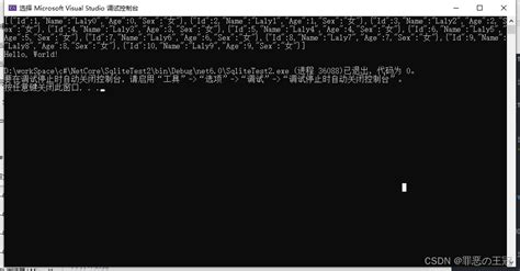 Net Core添加 Sqlite 数据库net Core Sqlite Csdn博客