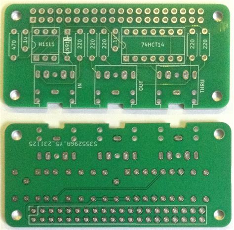 Raspberry Pi Zero MIDI PCB Build Guide Simple DIY Electronic Music Projects