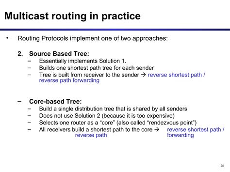 Multicast Routing Protocols Ppt Computer Networking Computing