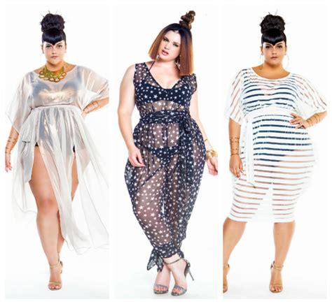 Look Poolside Chic In These Plus Size Swim Cover Ups Stylish Curves