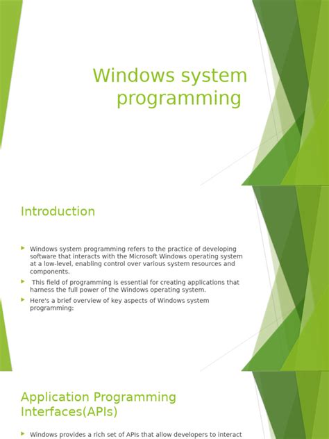 Chapter 2 A Windows System Programming Pdf 64 Bit Computing