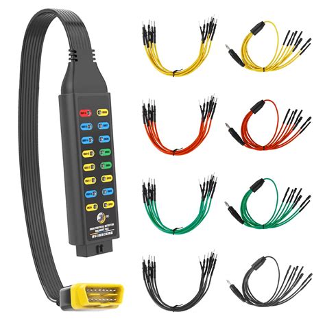 Mua Cmtool Obd2 Breakout Box With Universal Wire Jumpers 16pin Obdii Protocol Detector Breakout