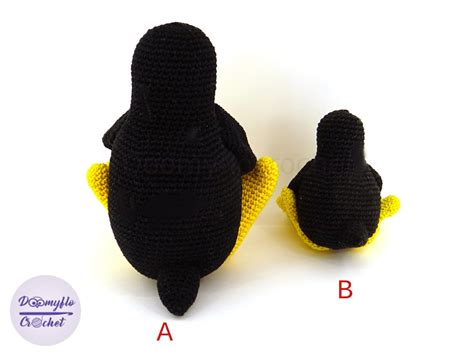 Tux Linux Penguin Toy Amigurumi Figurine In Crocheted Cotton Etsy