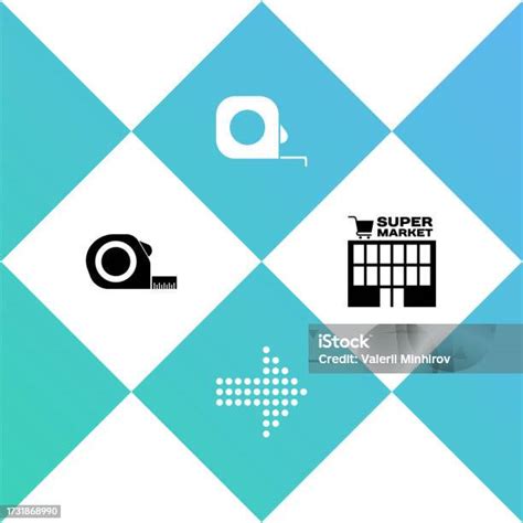 룰렛 구성 점 화살표 및 슈퍼마켓 건물 아이콘을 설정합니다 벡터 거리가 먼에 대한 스톡 벡터 아트 및 기타 이미지 거리가 먼 건축 건축하기 Istock