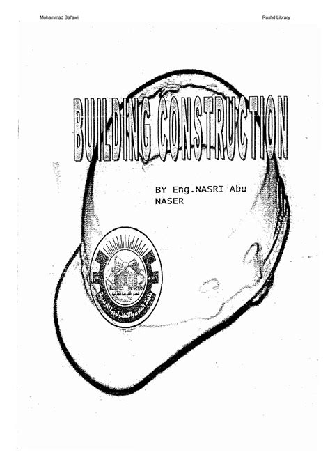 Solution Building Analysis Construction Arabic Edition Studypool