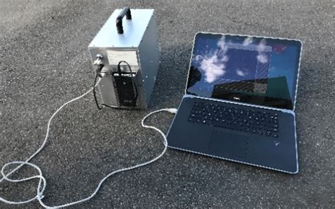 Ls 40 Pavement Surface Texture Scanner And Example Of The Data A Download Scientific Diagram