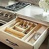 Amazon Com Rev A Shelf Trim To Fit Silverware Drawer Organizer For Kitchen Utensil Cutlery