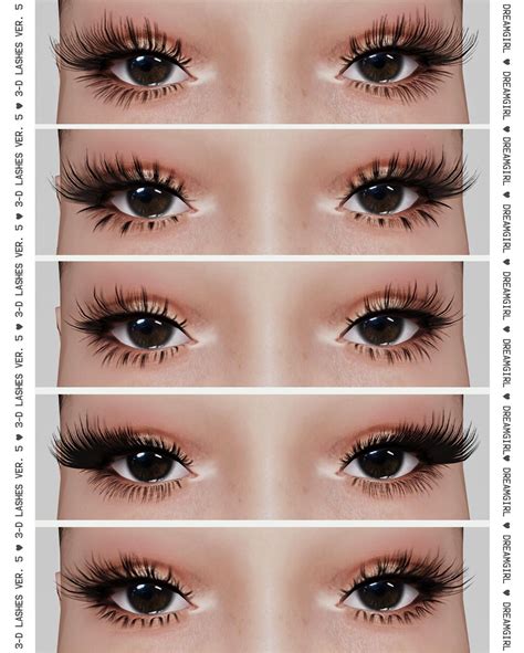 3d Eyelashes Alpha — Snootysims Sims 4 Cc Eyes Sims 4 Anime Sims