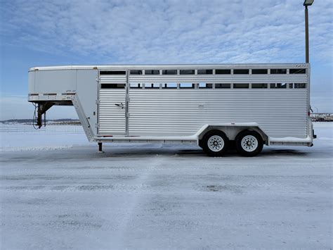 Used 2006 Exiss Trailers 20 Stock Trailer Stock Stock Combo Trailer
