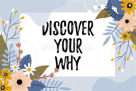 Conceptual Caption Discover Your Why Business Concept Knowing The Reason And Purpose Of One