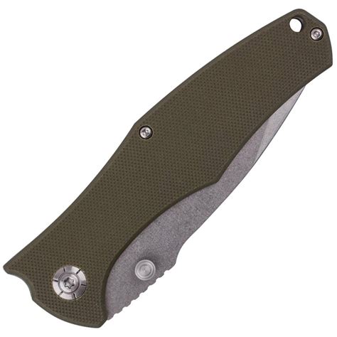 Skif Knives Hamster Linerlock Od Green G10 Folding 8cr13mov Steel Pock