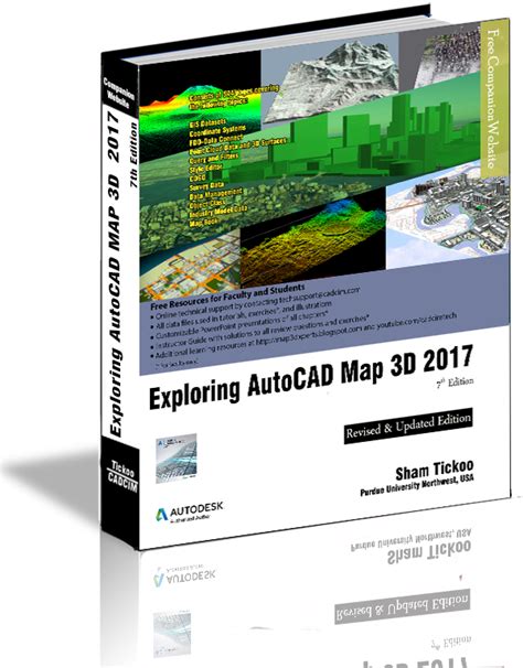Exploring Autocad Map 3d 2017 Book By Prof Sham Tickoo And Cadcim Technologies