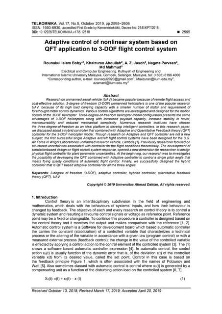 Robust Control Of Aircraft Flight In Conditions Of Disturbances Pdf
