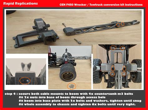 🚚 Cen F450 Wrecker Towtruck Kit・ Stl File For 3d Printing・cults