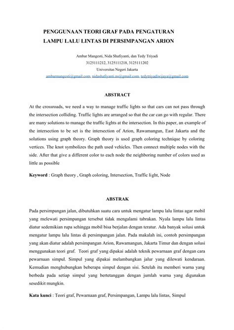 Pdf Penggunaan Teori Graf Pada Pengaturandocx Dokumentips