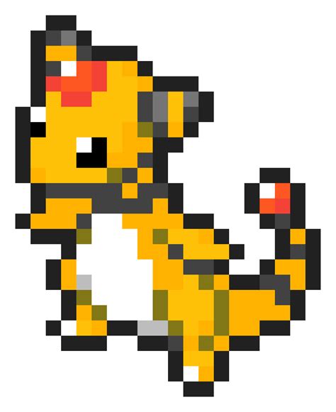 Ampharos Sprite Ampharos Overworld Sprite Edit Pokemon Hgss