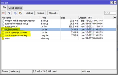 Import Ssl Certificate In Mikrotik To Secure Connection