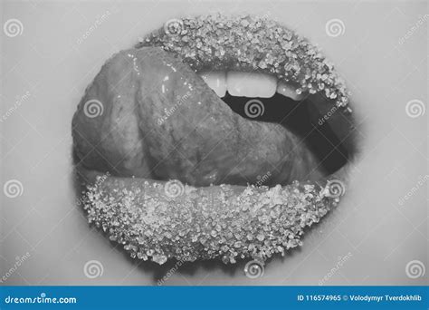 Sweet Mouth Stock Image Image Of Lips Dessert Human 116574965
