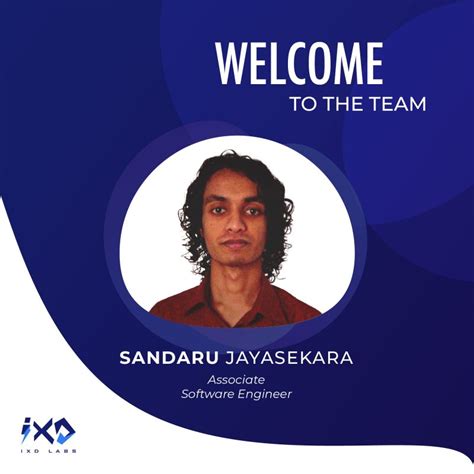 Ixdlabs Techstartup Team Welcome Softwareengineer Ixd Labs