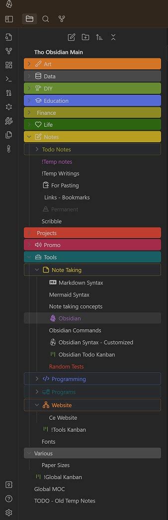Snippet For File Explorer Background Colors Using File Color Plugin