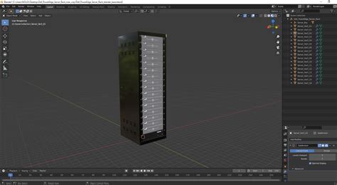 3d Dell Poweredge Server Rack 3d Molier International