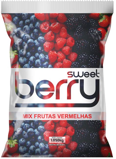 Mix De Frutas Vermelhas Congeladas 1kg Distribuidor De Morangos Sweet
