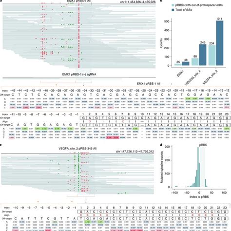 Detect Seq Discovered Prevalent Out Of Protospacer Edits And