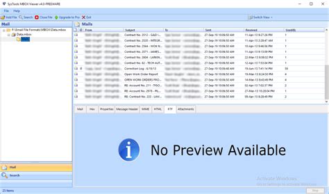 Explore MBOX File By Multiple Preview Modes FreeViewer Tool