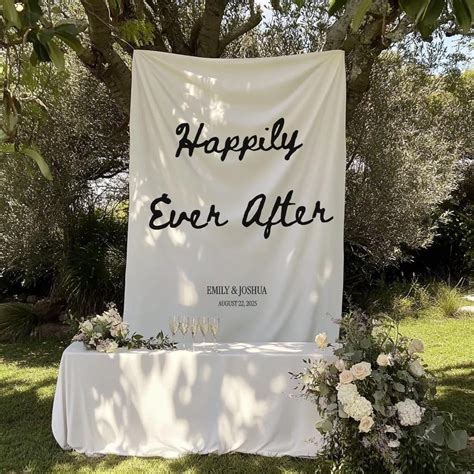 Wedding Happily Ever After Wedding Welcome Decor