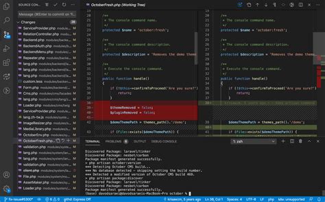 issue with october update when using composer · issue 5302
