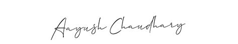 79 Aayush Chaudhary Name Signature Style Ideas Free Online Autograph