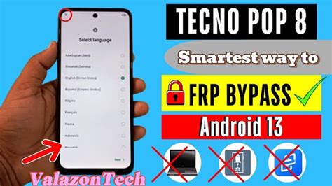 Bypass FRP On Tecno Pop Without PC YouTube