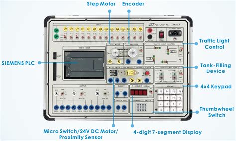 K H PLC 200 Programmable Logic Controller SIEMENS S7 200 Trainer Techno Test