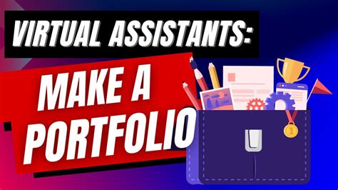 How To Create A Virtual Assistant Portfolio With No Experience Youtube
