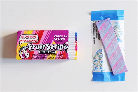 Color Zebra Gum