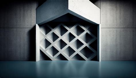 Premium Ai Image Abstract And Geometric Concrete Structure Profession